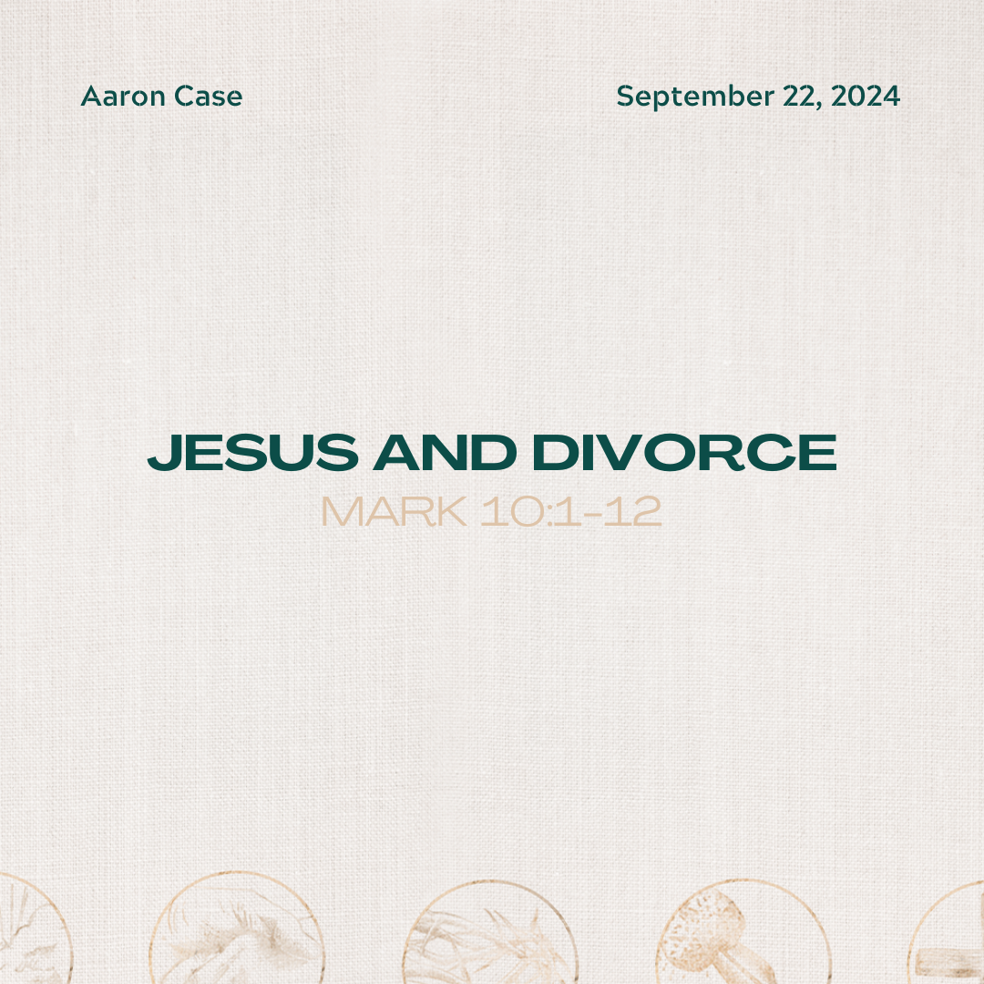 Jesus And Divorce
