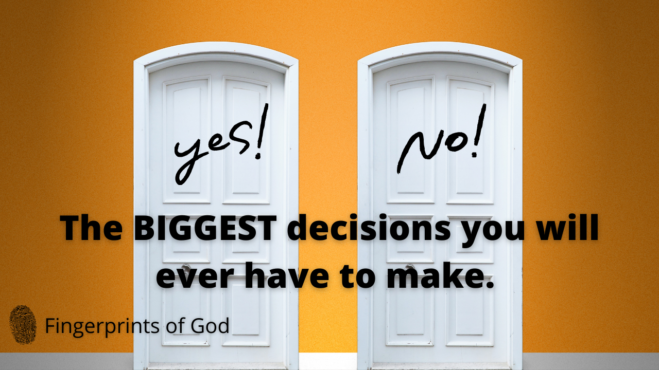 Case Closed: The biggest decisions you will ever have to make.