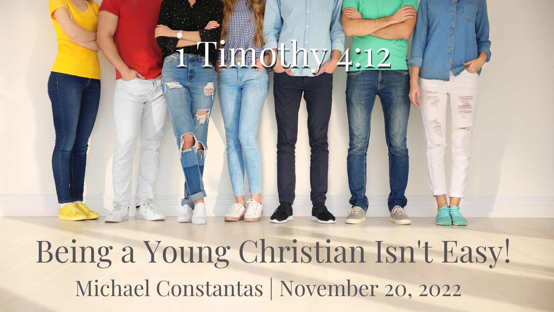 Being a Young Christian Isn't Easy!