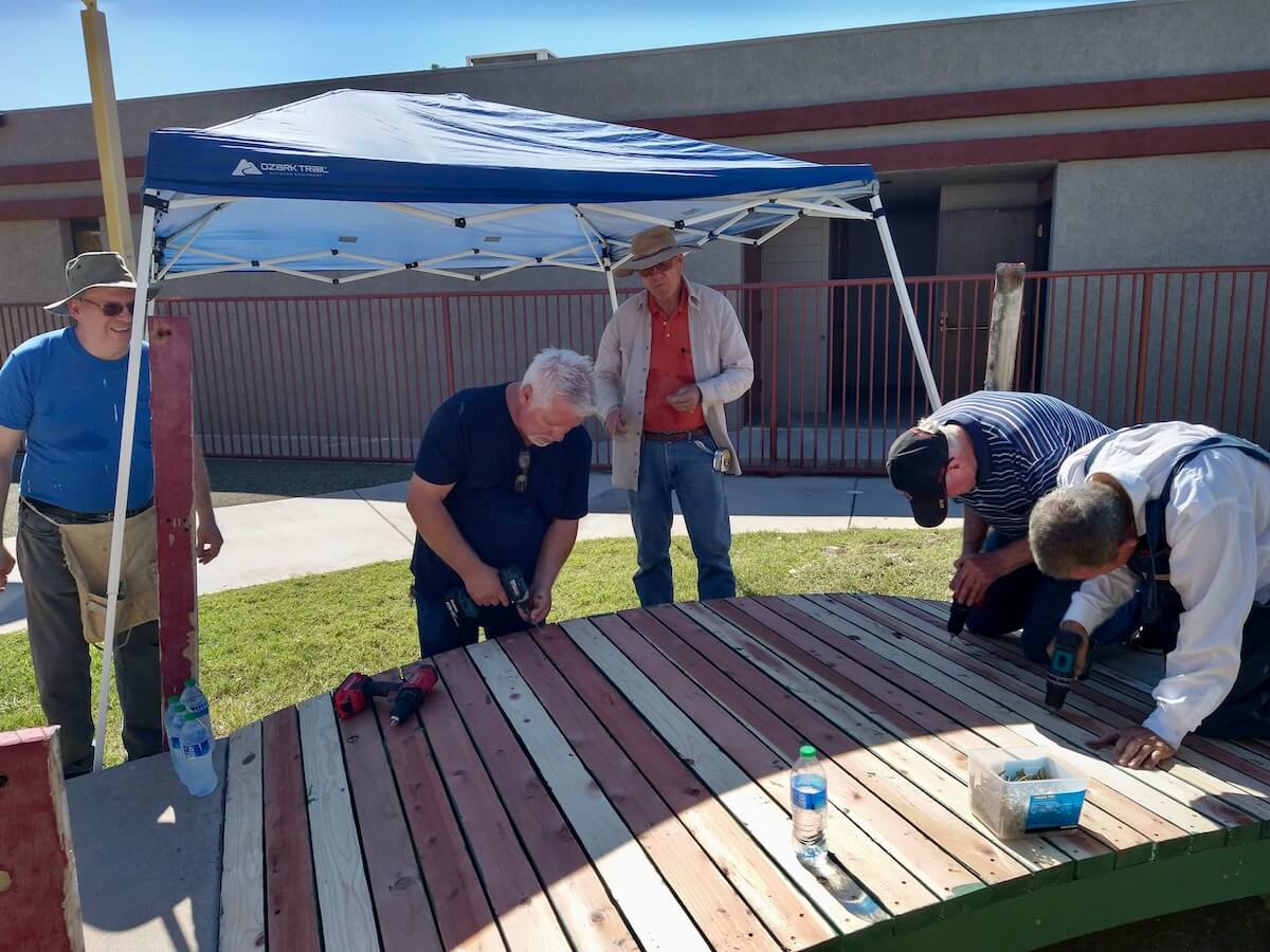 Men’s Ministry Work Day Recap