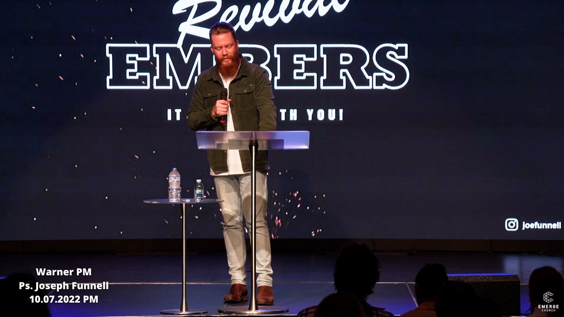 Warner PM - Ps Joe Funnell - 10.07.2022 PM