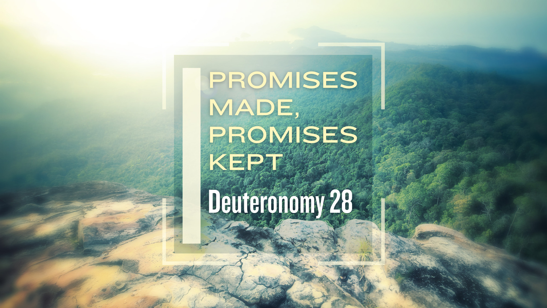 Promises Made, Promises Kept