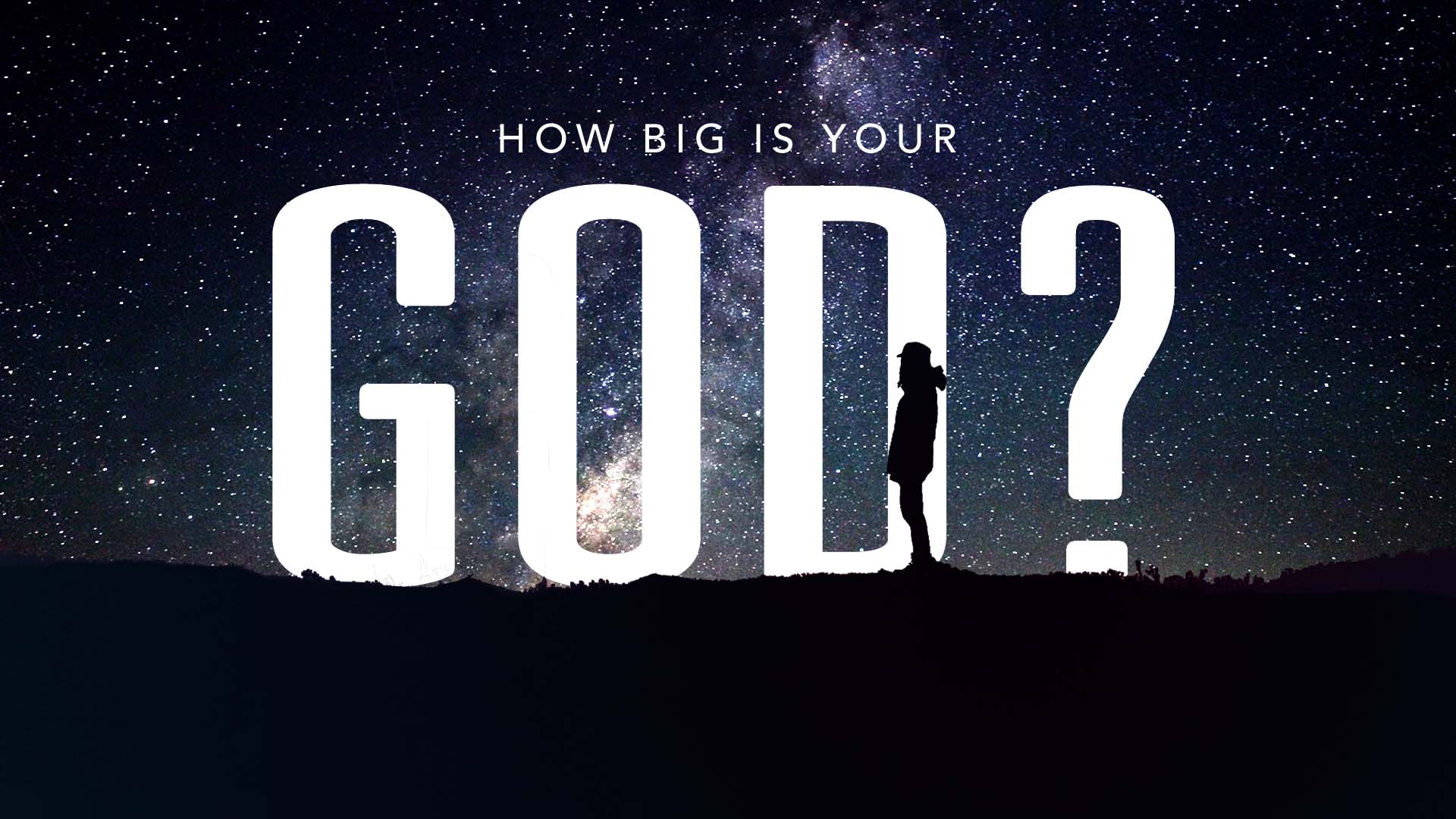 How Big Is Your God?