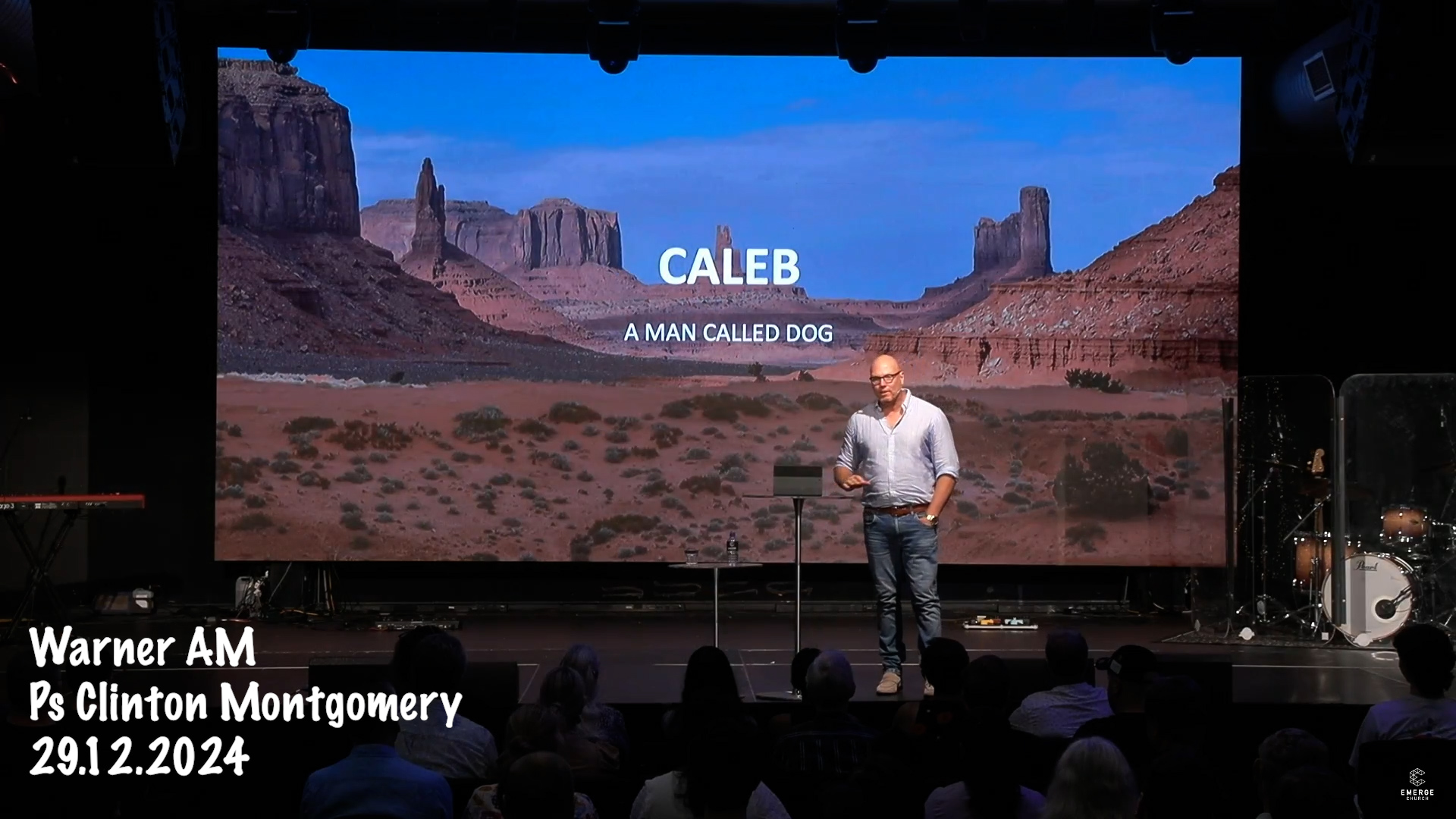 Warner AM - Ps Clinton Montgomery - Caleb A Man Called Dog - 29.12.2024