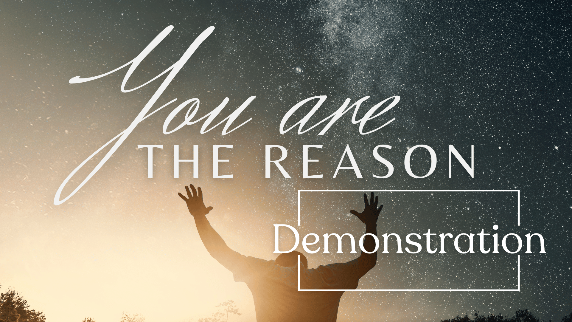 You Are the Reason: A Demonstration