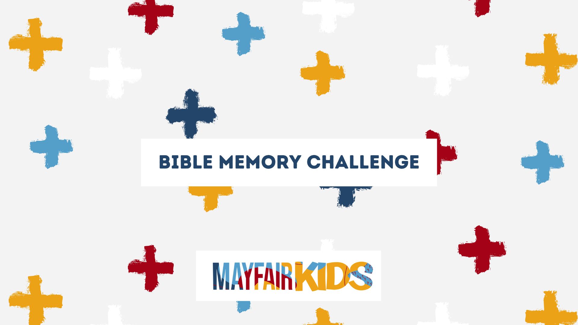 Bible Memory Challenge