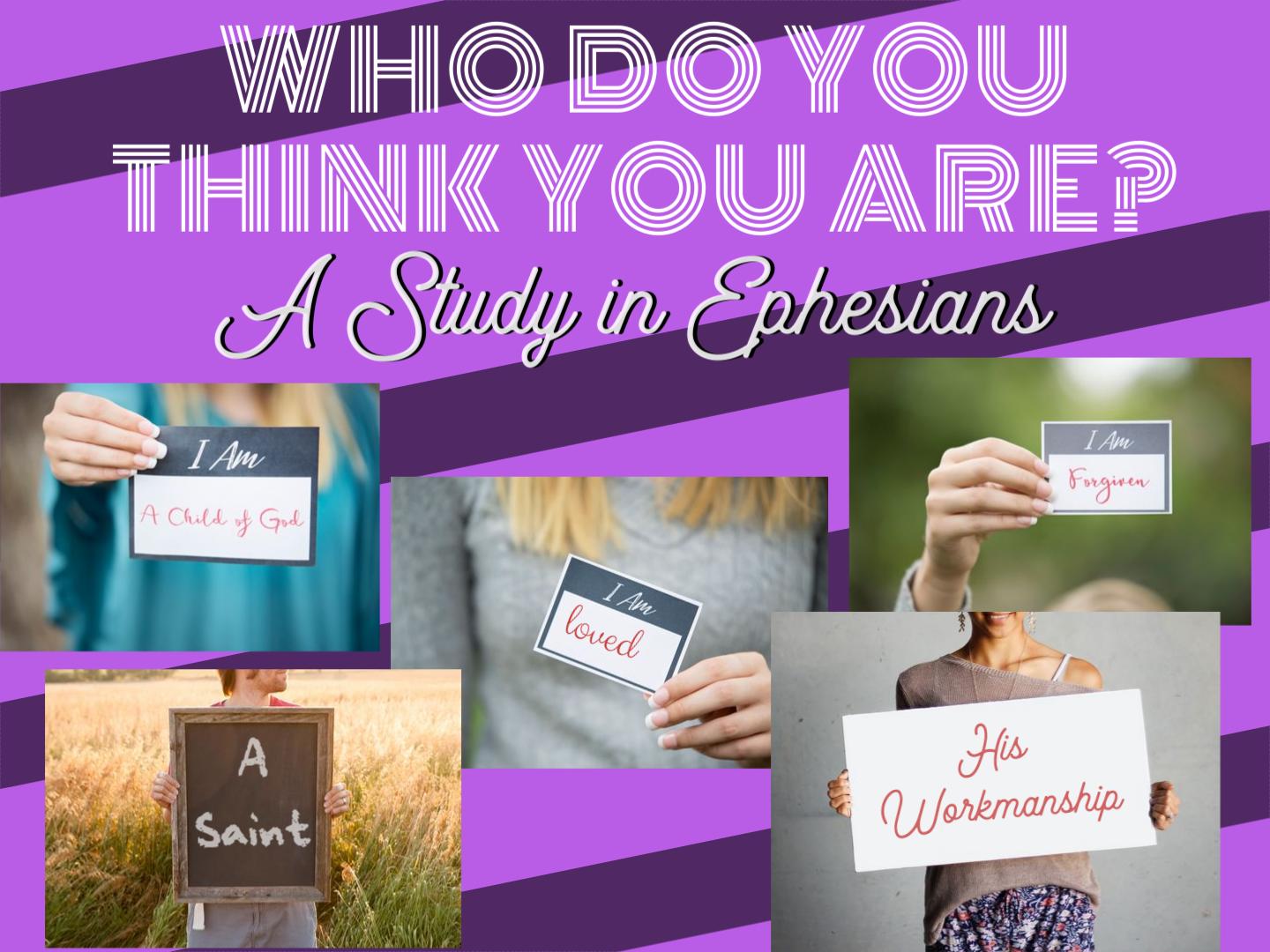 Who do you think you are (part 2) I AM... CHOSEN!