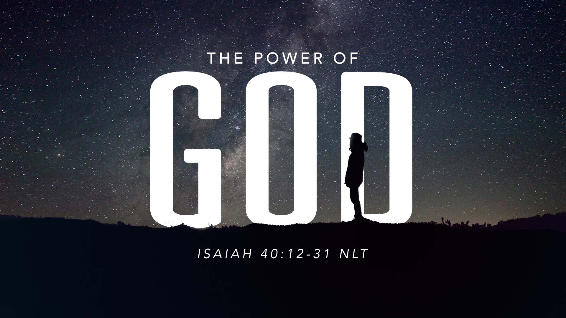 How Big Is Your God? The Power of God