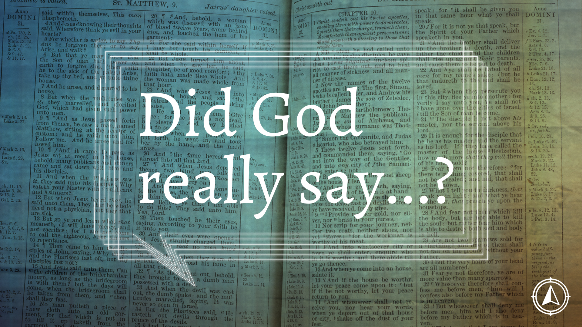 Did God Really Say . . .Everything Happens For A Reason?