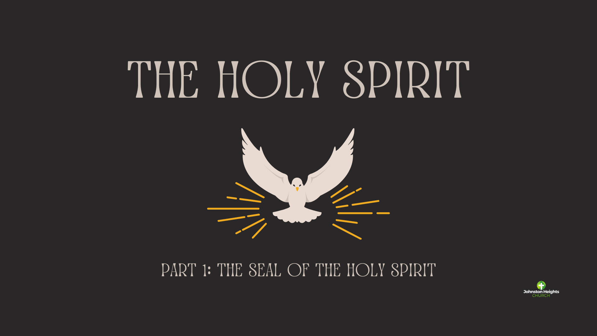 The Seal of The Holy Spirit