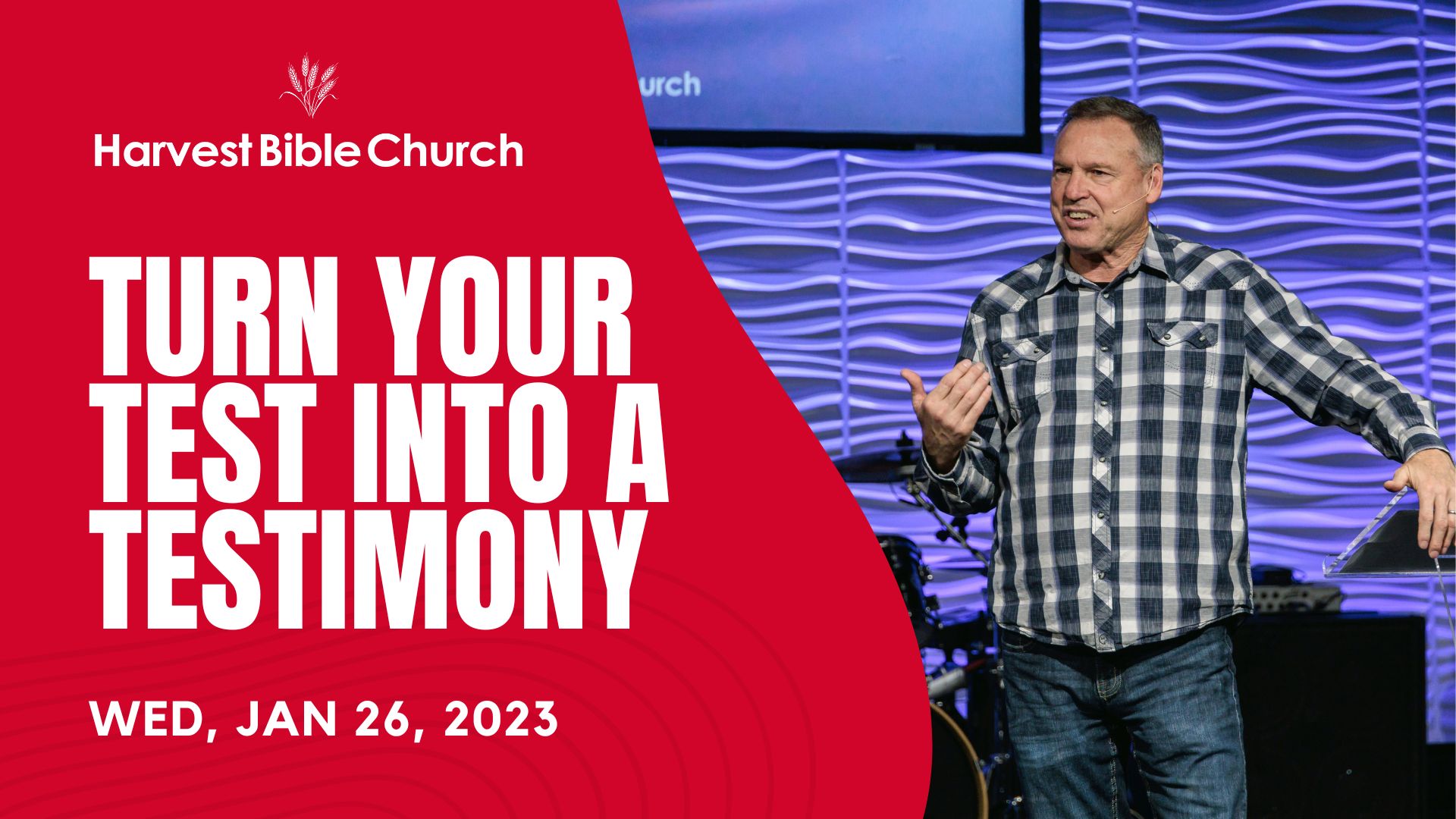 Turn Your Test Into A Testimony